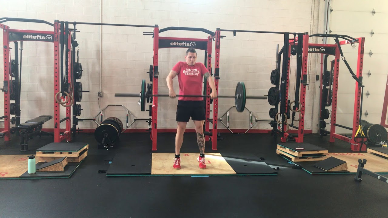 Clean pull from floor - YouTube