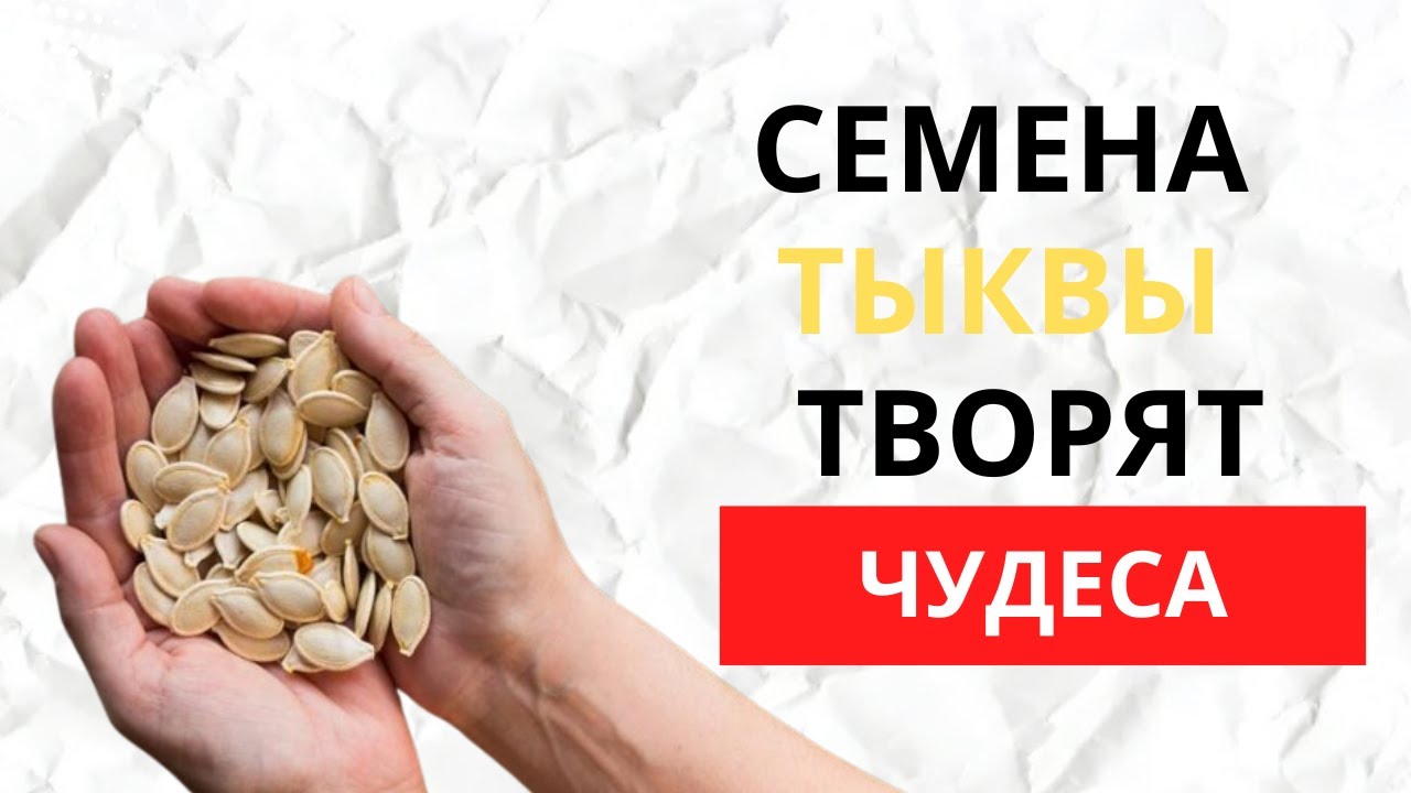 Вот что будет если есть семена тыквы каждый день Вот это да Youtube
