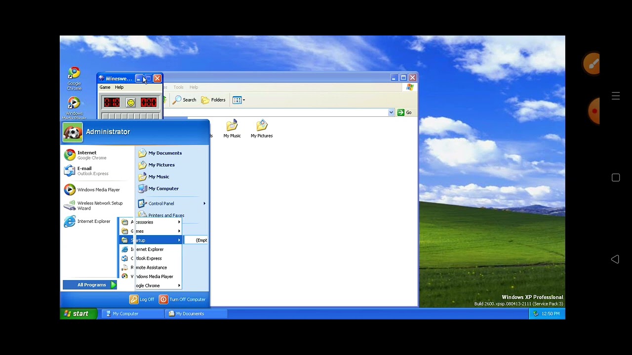 Windows XP | Limbo x2100 And Minesweeper was here? :| - YouTube