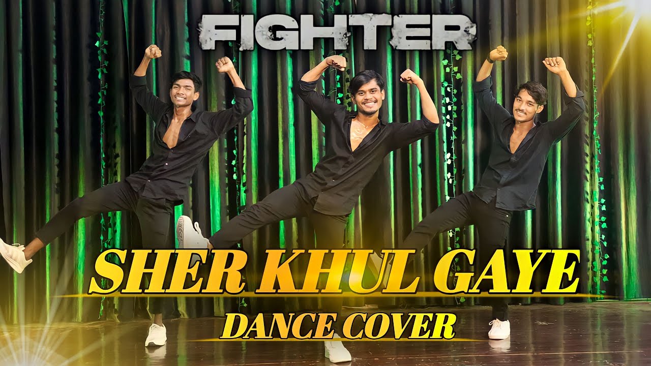Sher Khul Gaye Dance Cover | Hrithik Roshan | FIGHTER | Bollywood Dance choreography |The KDH ...