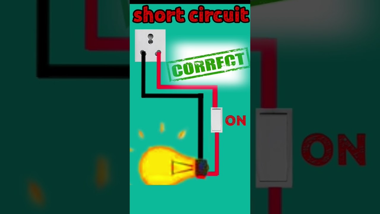 |short Circuit|light connection|#short. - YouTube