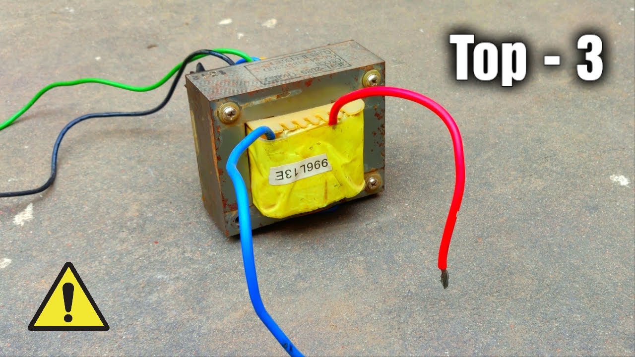 3 Simple Inventions with Transformer - YouTube