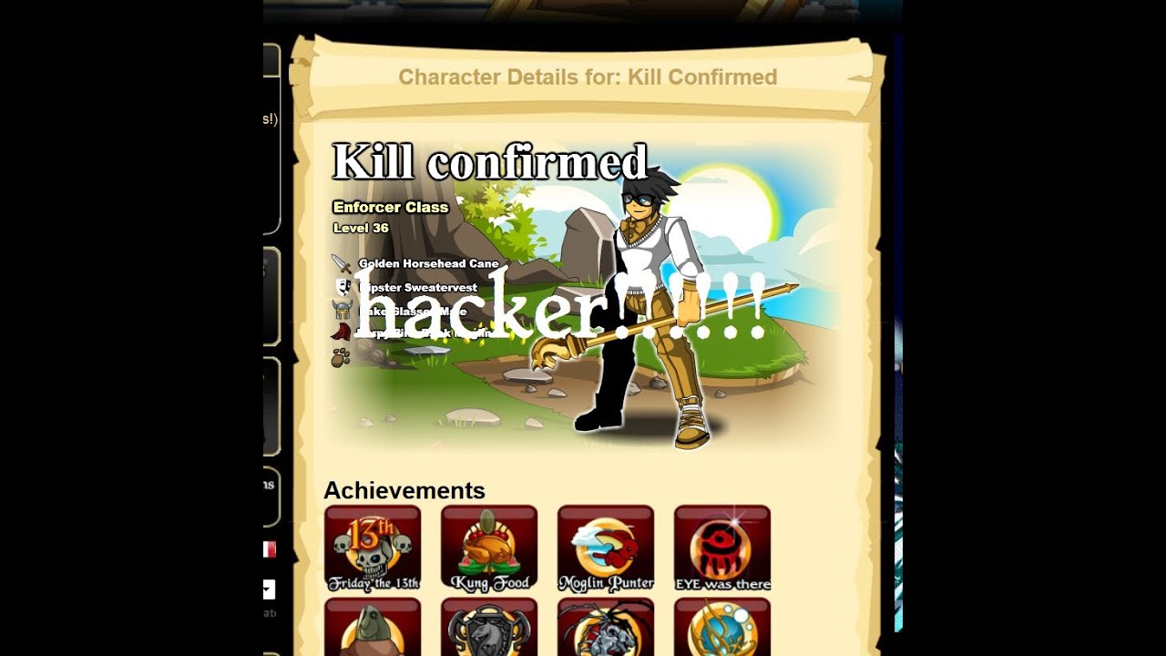Aqw-Hacker must Watch - YouTube