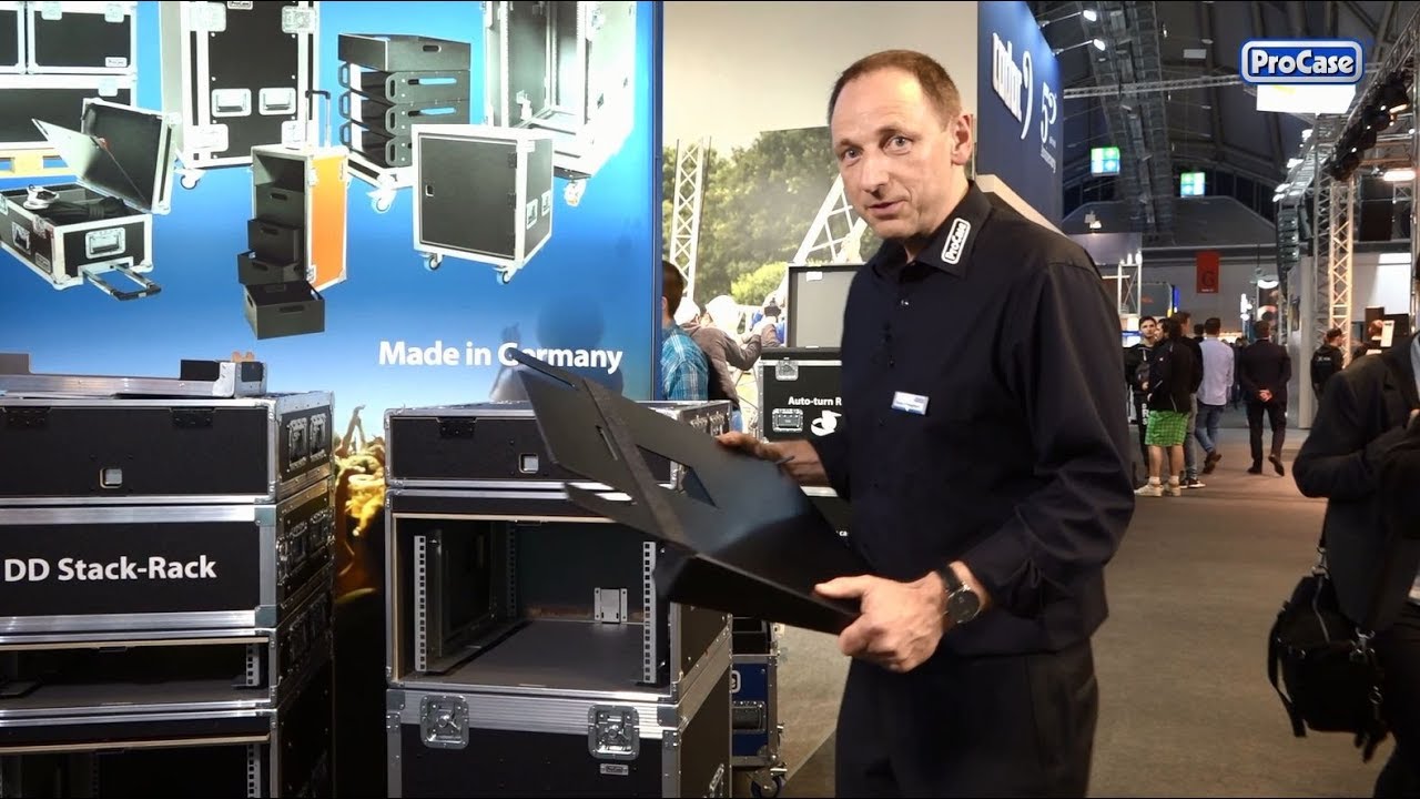 Prolight+Sound 2018 – Flipcase und QSD Stack-Rack News – ProCase - YouTube