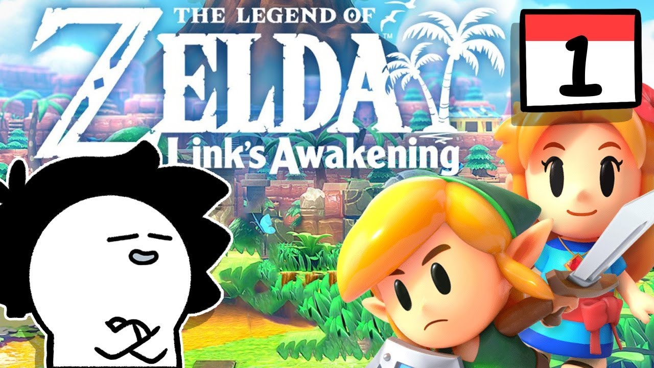 Bulging Cheeks! Link's Awakening! (Part 1) - Switch Gameplay - YouTube