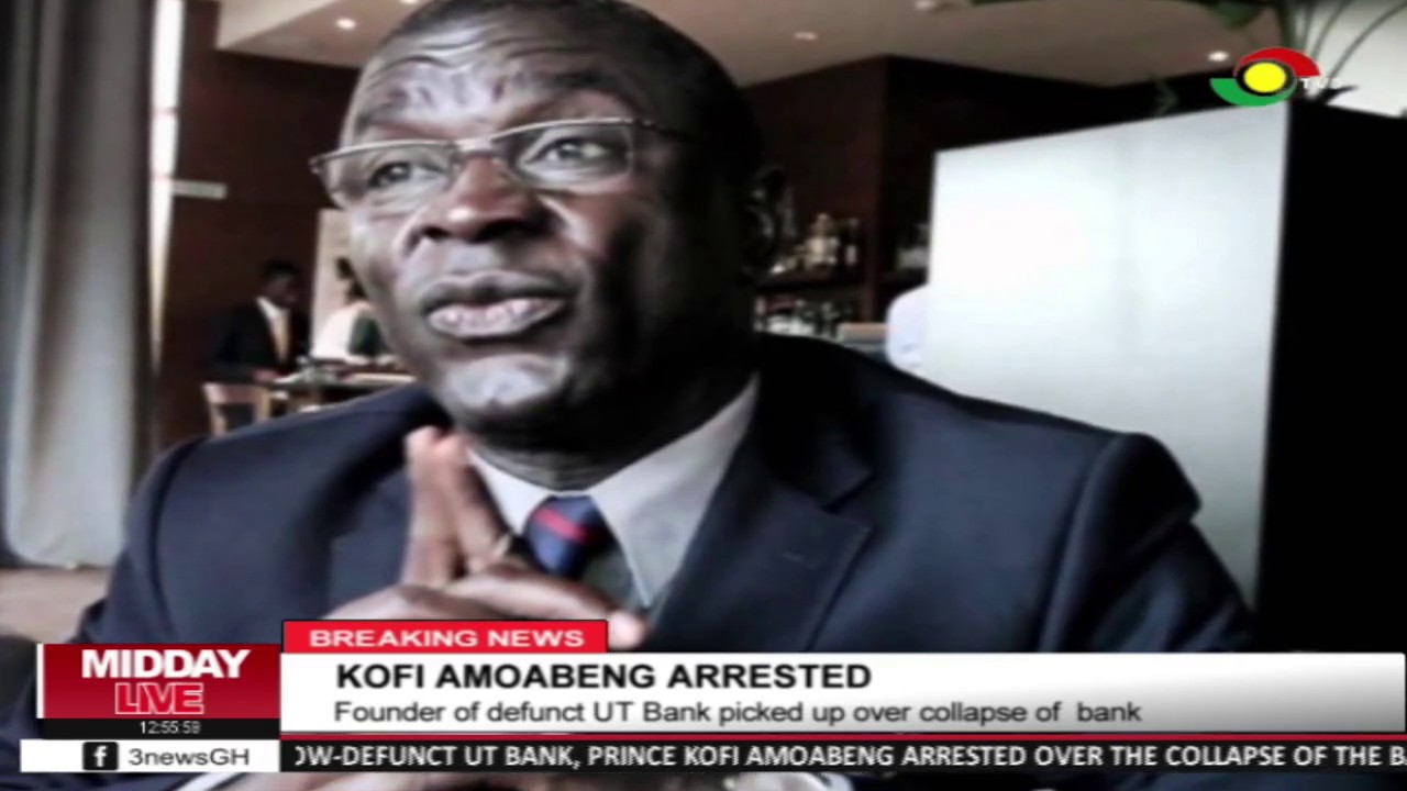 Founder of defunct UT Bank picked up over collapse of bank - YouTube