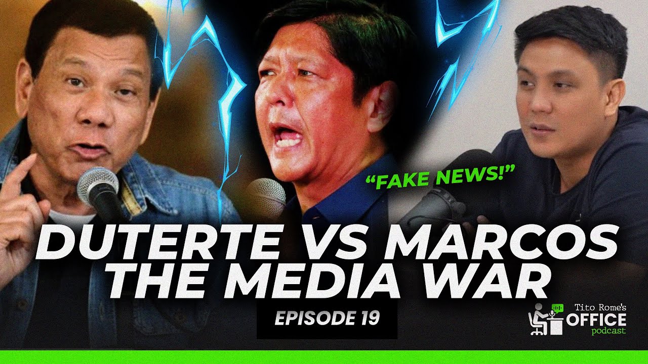 Duterte vs Marcos The Media War - YouTube