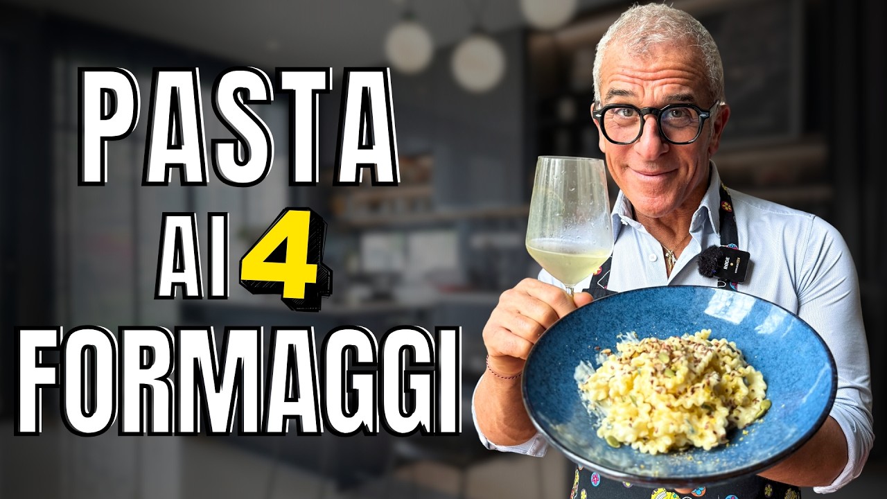 Come fare una PASTA AI 4 FORMAGGI super CREMOSA! 😍 Ricetta di Chef Max ...