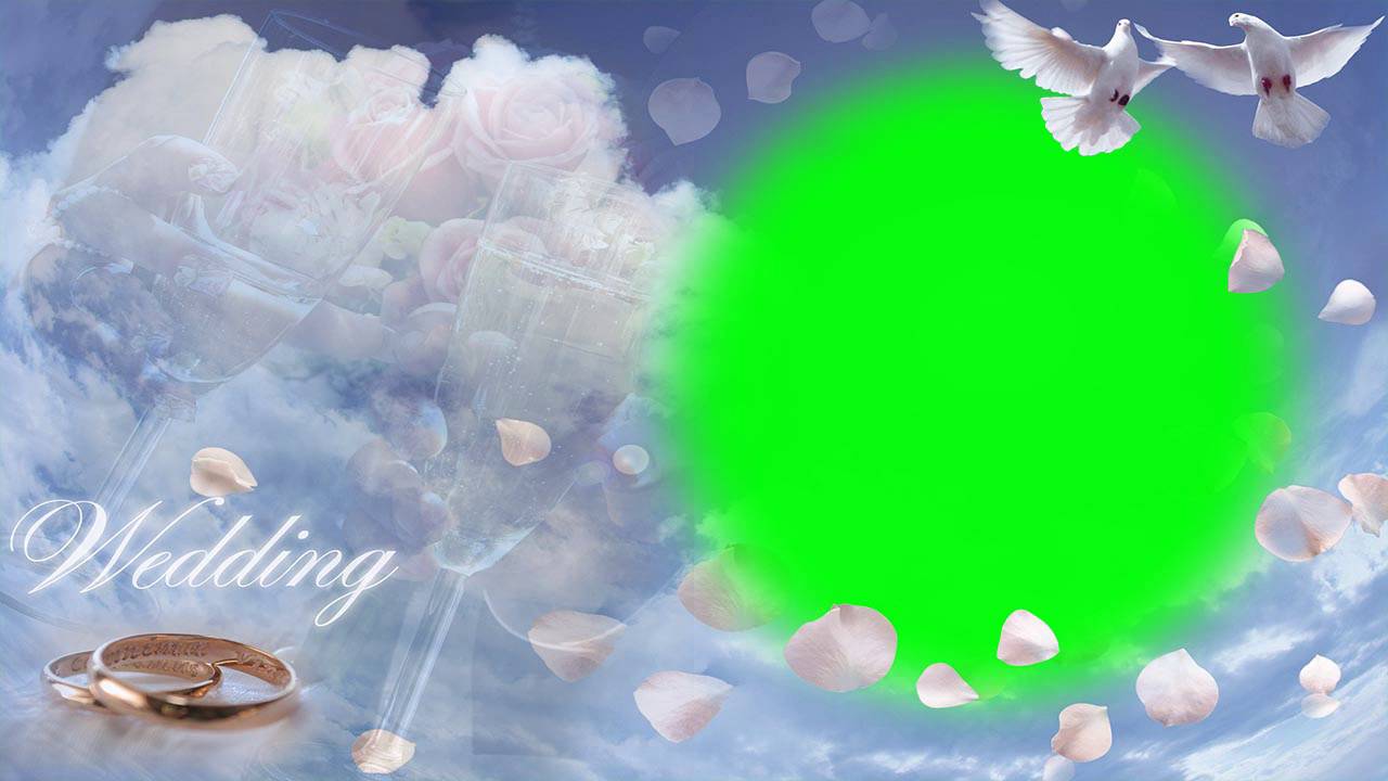 Nice Photo Frame Green Screen Video Free for Editing 14 - YouTube