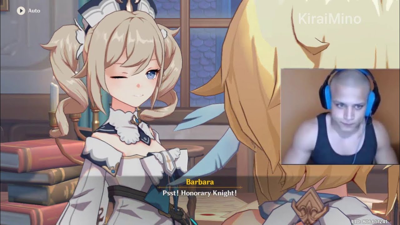 When Barbara Wink at Me | Genshin Impact meme - YouTube
