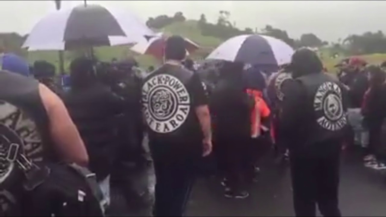 Black Power gang funeral - YouTube
