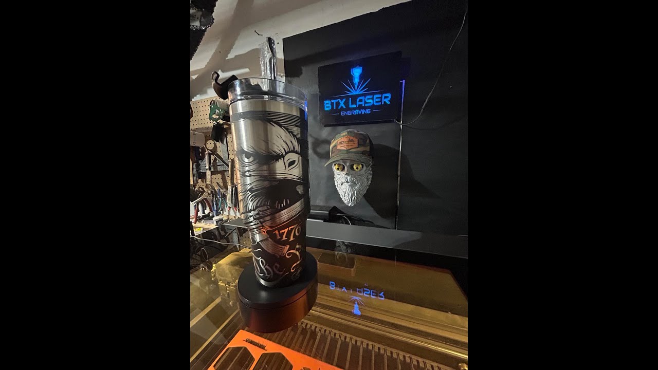 FULL WRAP ON 40OZ TUMBLER WITHOUT BENDING TABS - YouTube
