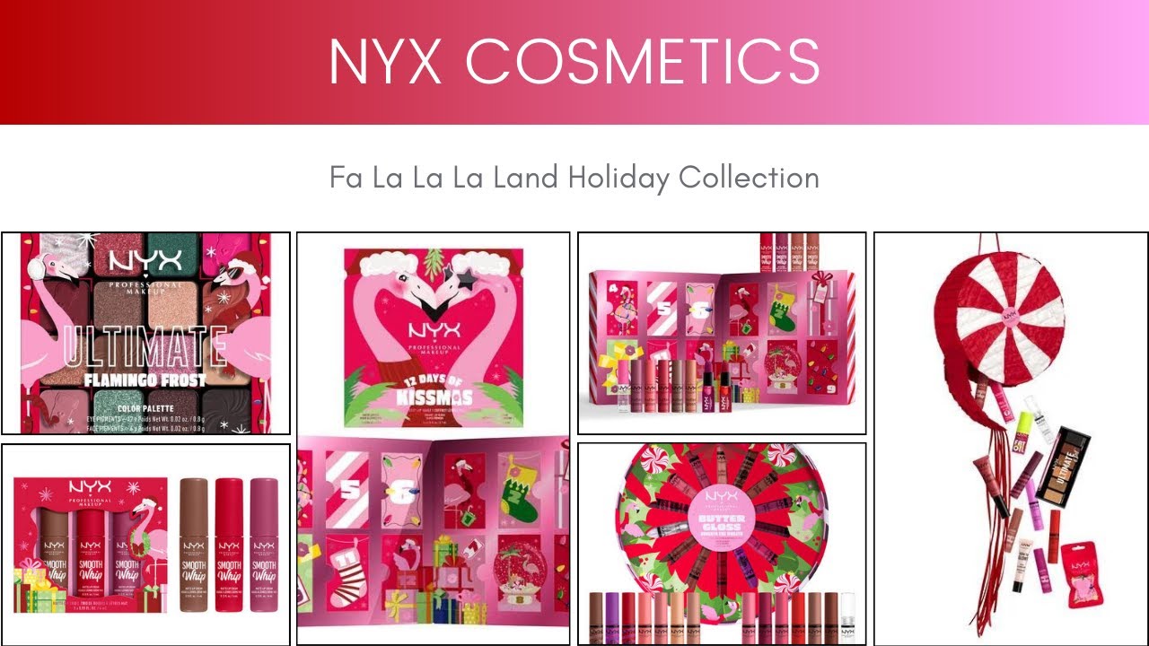 NYX Fa La La La Land Holiday Collection - YouTube