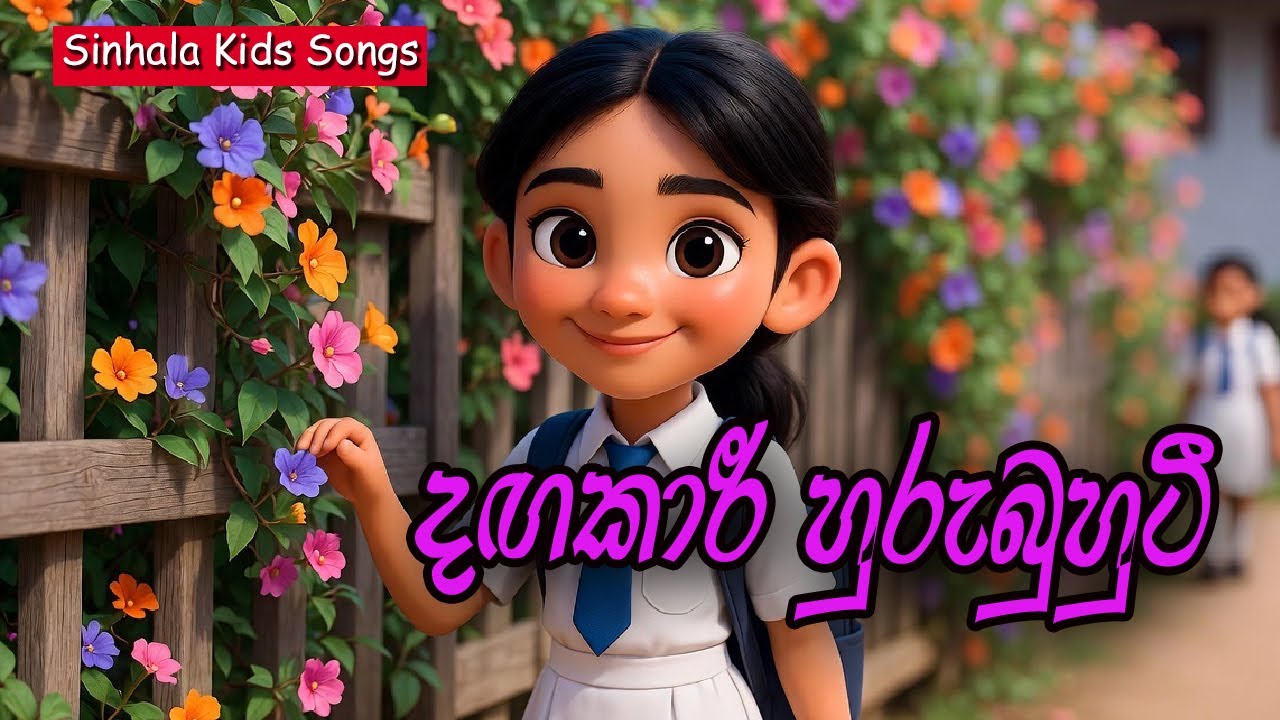 Dangakari hurubuhuti | දඟකාරී හුරුබුහුටී | සිංහල ළමා ගීත | Sinhala Kids ...