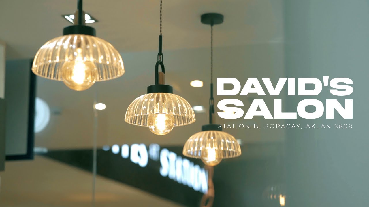 DAVID'S SALON BORACAY BRANCH SALON BLESSING - YouTube