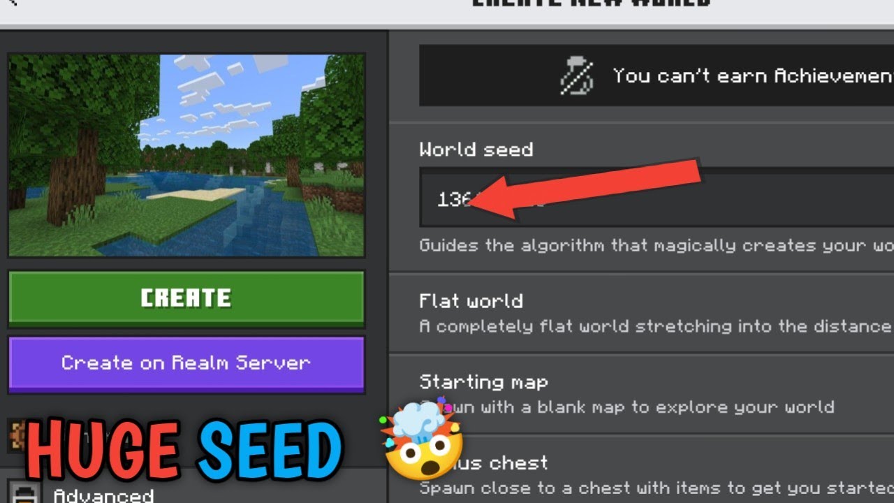 MINECRAFT FREE HUGE SEED 1.20 POCKET EDITION OPP SEED OUT POST 🤯🥵🥵😊🙃🙂 - YouTube