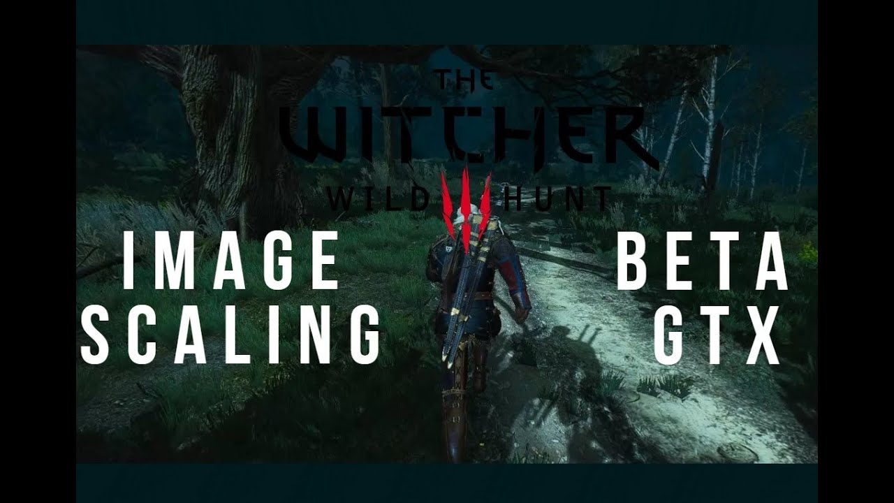 NEW NVIDIA IMAGE SCALING - THE WITCHER 3 - YouTube