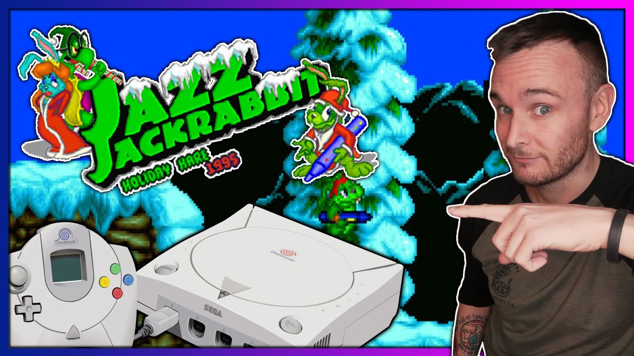 SEGA DREAMCAST PORT | JAZZ JACKRABBIT CHRISTMAS | REVIEW - YouTube