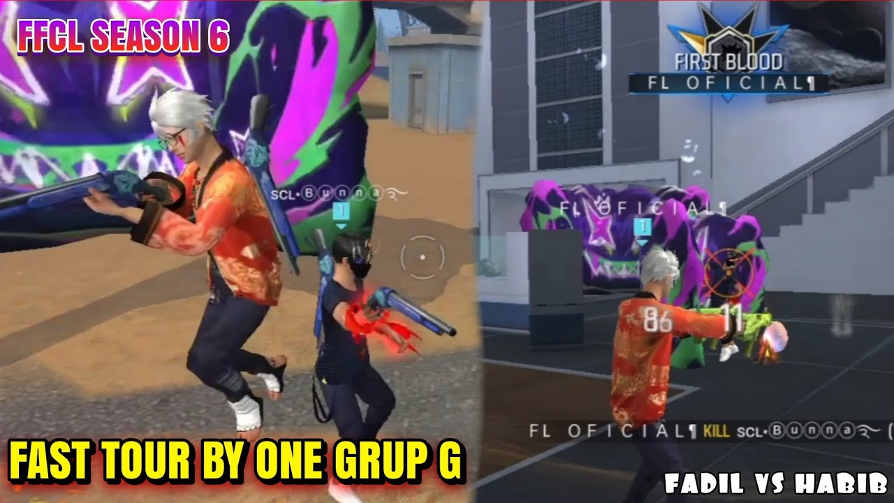 Fast Tour Free Fire FFCL S6 Grup G3 #freefiremax #freefire - YouTube