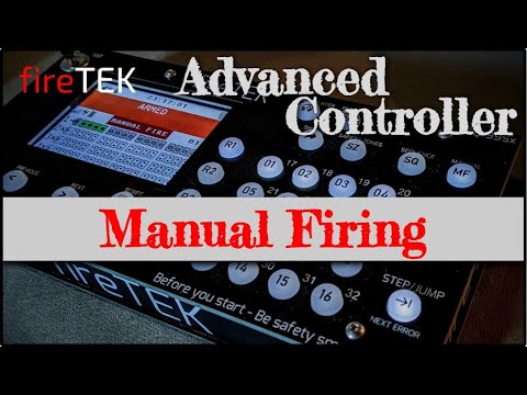 FTQ-99Sx Advanced Controller - Quick Demo: Manual Firing - YouTube