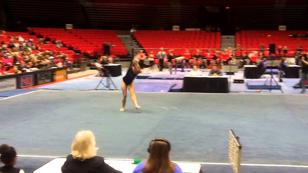 Giulia Hindermann Floor at Illinois Classic 2015 - YouTube