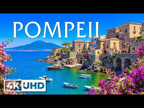 Pompeii 4K UHD 🇮🇹 | Ancient Roman City Frozen in Time | Mount Vesuvius & Lost History