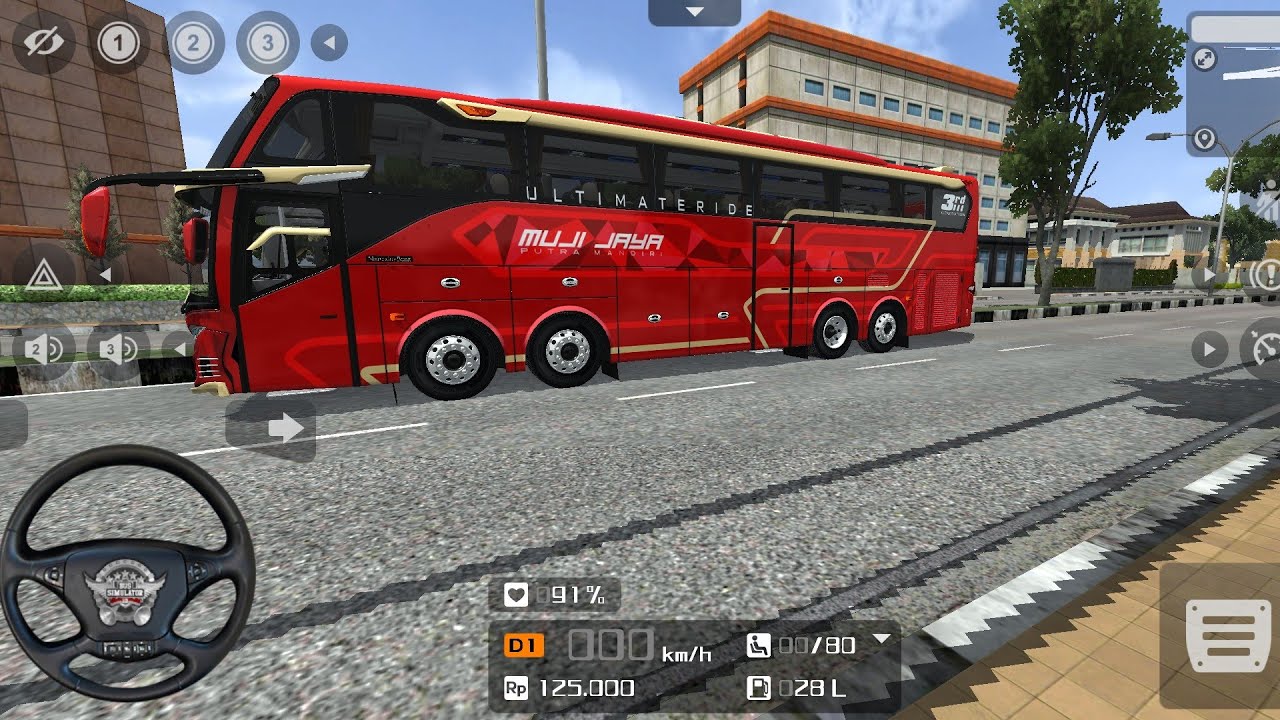 Eight Wheel Bus Muji Livery New Bus Simulator Indonesia | Stimulator ...