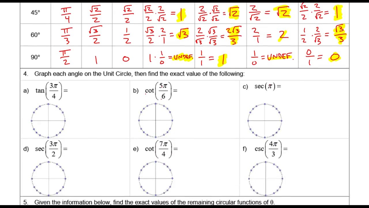 Section 10 3 The Six Circular Functions And Fundamental Identities section-10-3-the-six-circular-functions-and-fundamental-identities
