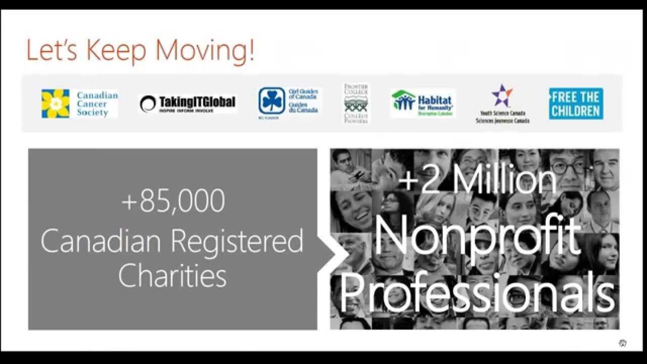 How Office 365 Can Help Propel Your Nonprofit - YouTube