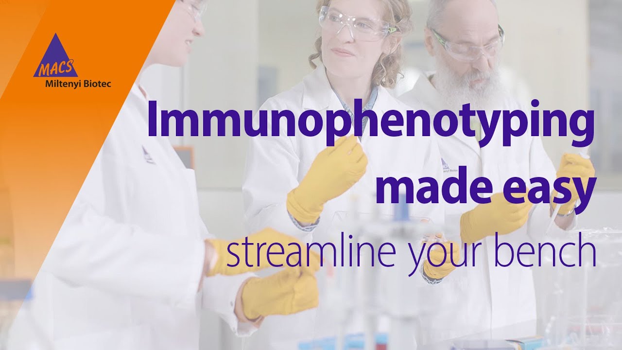 Immunophenotyping made easy: streamline your bench - YouTube