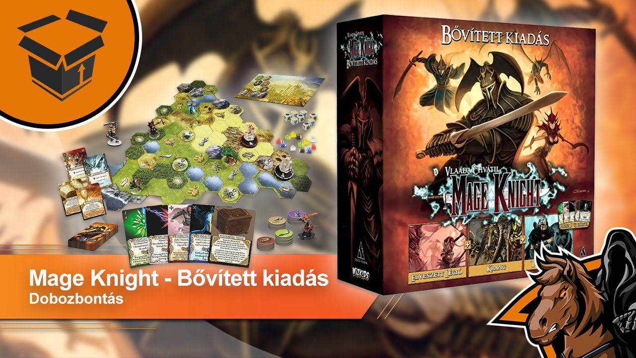 UNBOXING: Mage Knight - Bővített kiadás (Mage Knight - Ultimate Edition ...