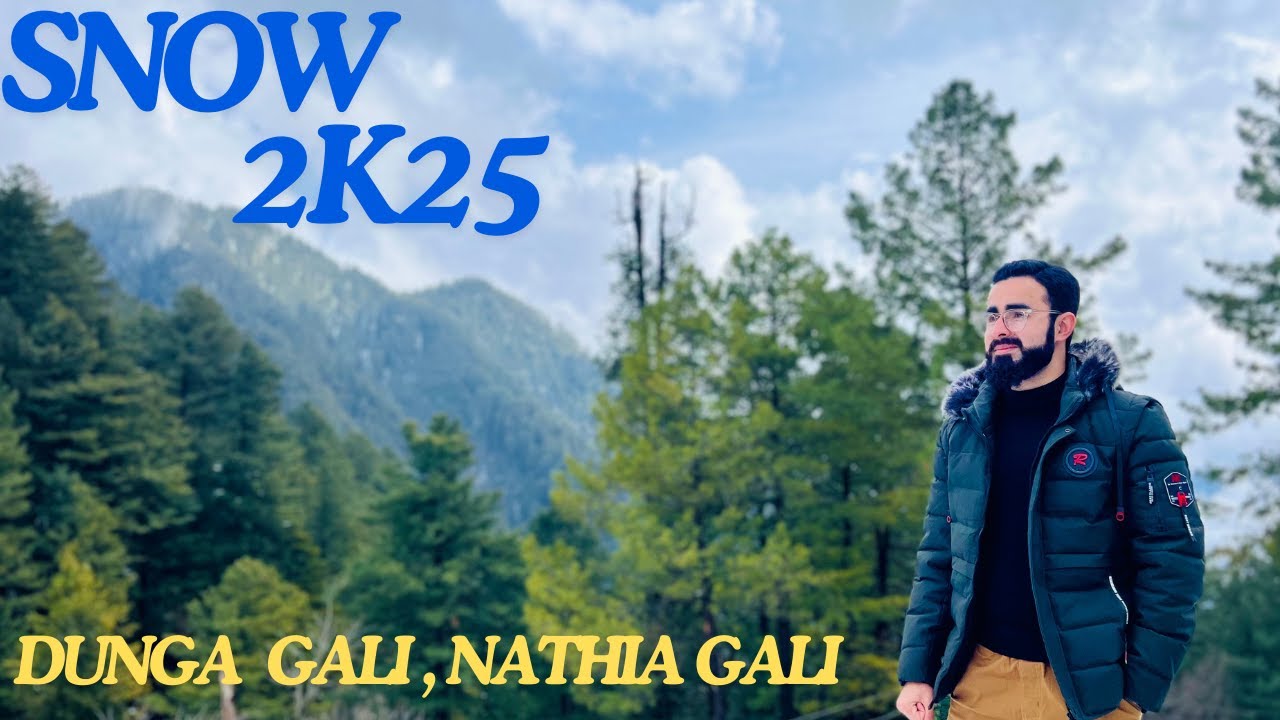 SNOWFALL 2K25 (BEST SCENIC UNFORGETTABLE VIEWS) (DUNGA GALI, NATHIA ...