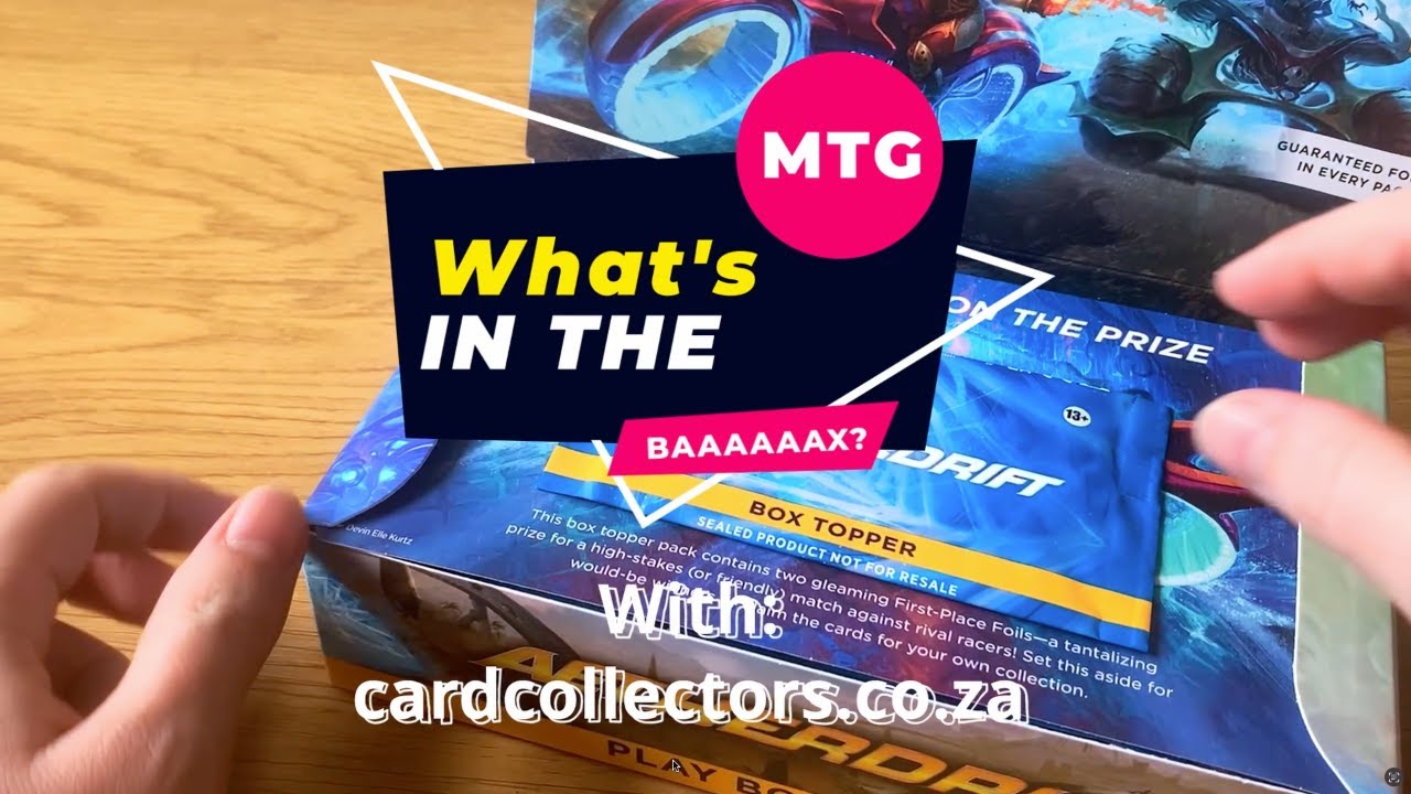 Aetherdrift Play Booster box 28-03-2025 - YouTube