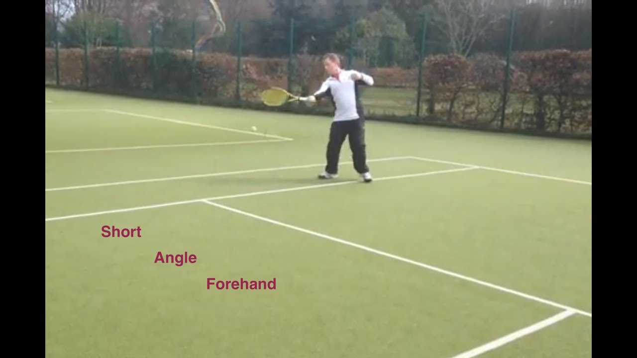 Scott Nagle Tennis: Tennis Tip: Short Angle Forehand - YouTube