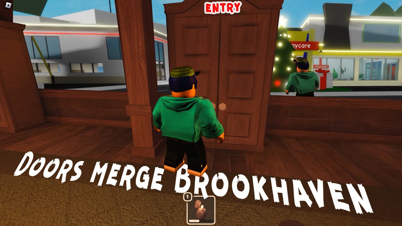 Roblox Brookhaven merge Doors. Teleport - YouTube