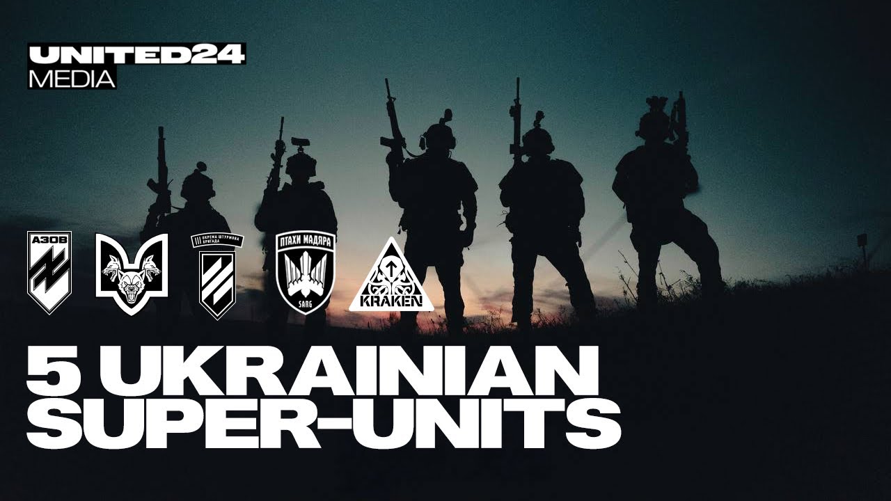 Azov, 3rd Seperate Assault Brigade, KRAKEN, Magyar Birds, Da Vinci Wolves. TOP-5 Ukrainian Units ...