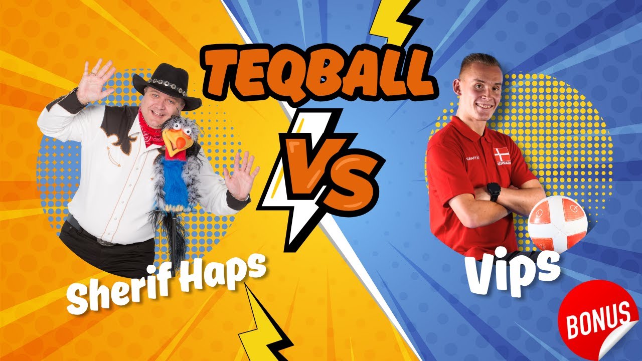TEQBALL ⚽ Klar til sjov, leg og fodboldtricks? | Sjov fodbold-leg for ...