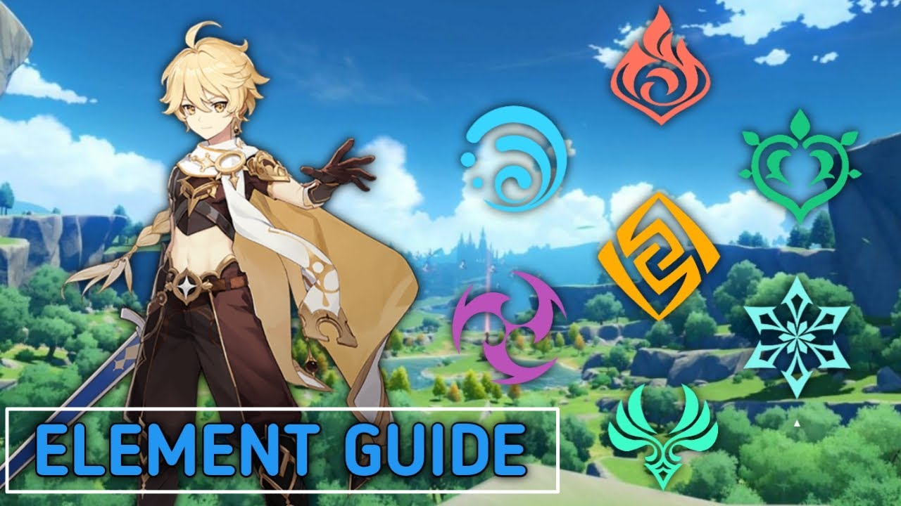 GENSHIN IMPACT ELEMENT FULL HINDI GUIDE ll EXPLAINING ALL ELEMENTS AND ...