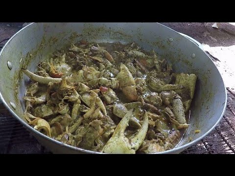 Crab Tomalley { curry crab} Jamaican Recipe 🤗 - YouTube