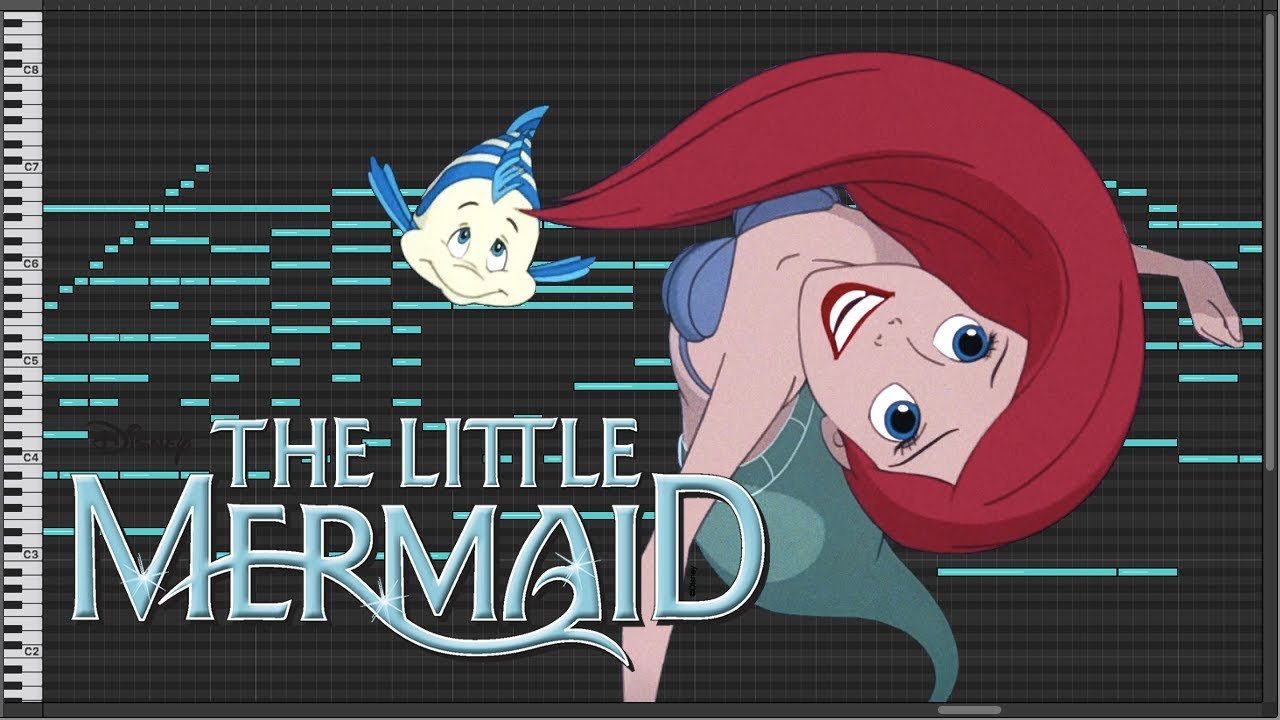 Part of Your World - The Little Mermaid [Music Box/MIDI] - YouTube