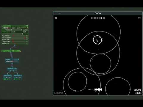 TestingTexture, 3-layers sound app in OOOO looper