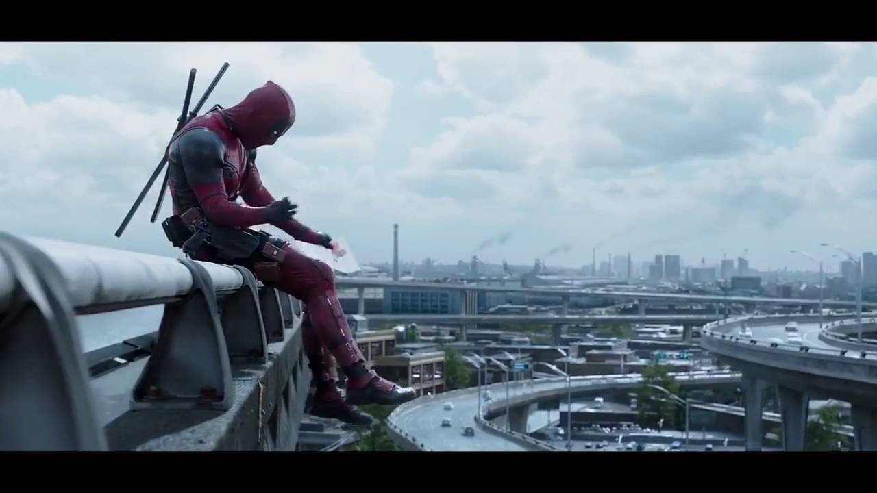 Deadpool Car Flip & Highway Chase Maximum Effort Scene Blu ray 1080p ...