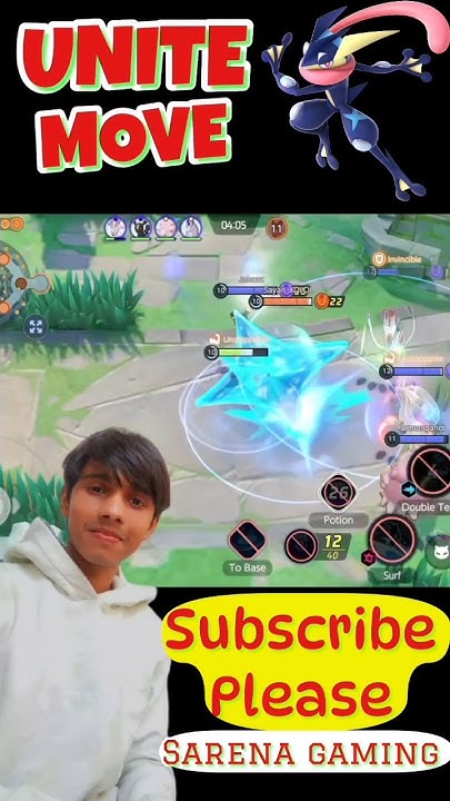 Greninja Ne Apne Unite Move Se Sare Pokemons damage Kar Diya 🤩 #youtubeshorts #viral #shorts # ...