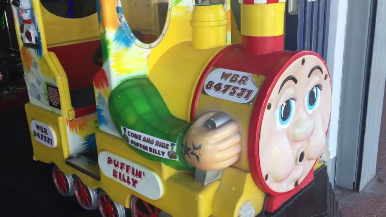 Whittaker Bros Puffin Billy Kiddie Ride - YouTube