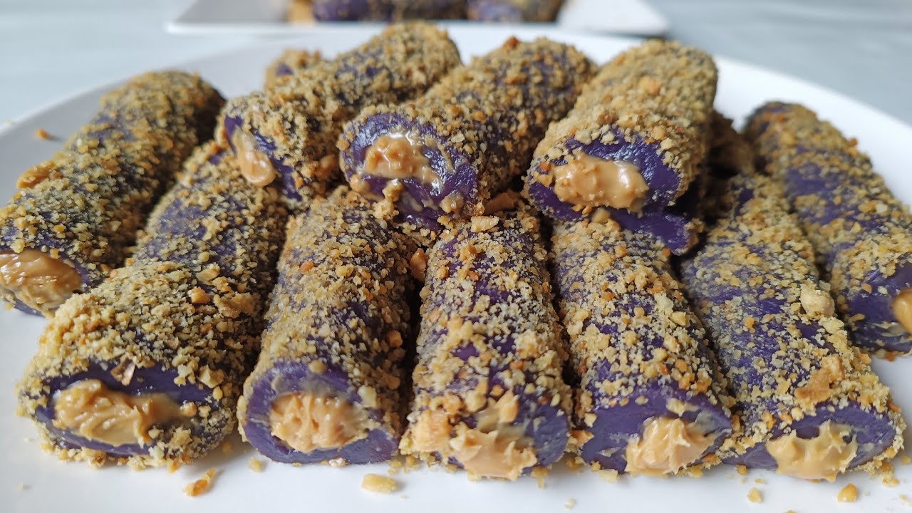Gawin Ito Sa Glutinous Rice Flour Para Sa Masarap Na Panghimagas! Ube ...