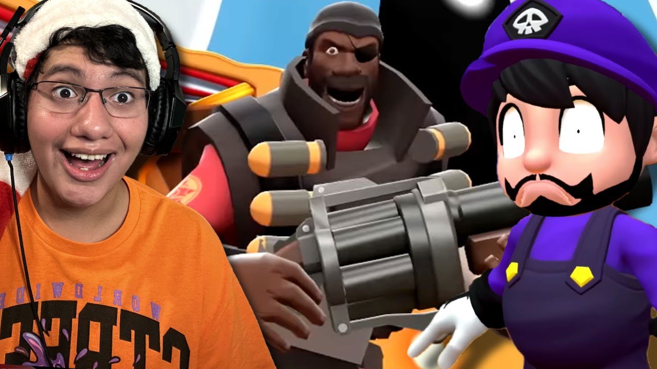 DEMOMAN SAVES THE DAY!! || SMG4: The Inspection REACTION - YouTube