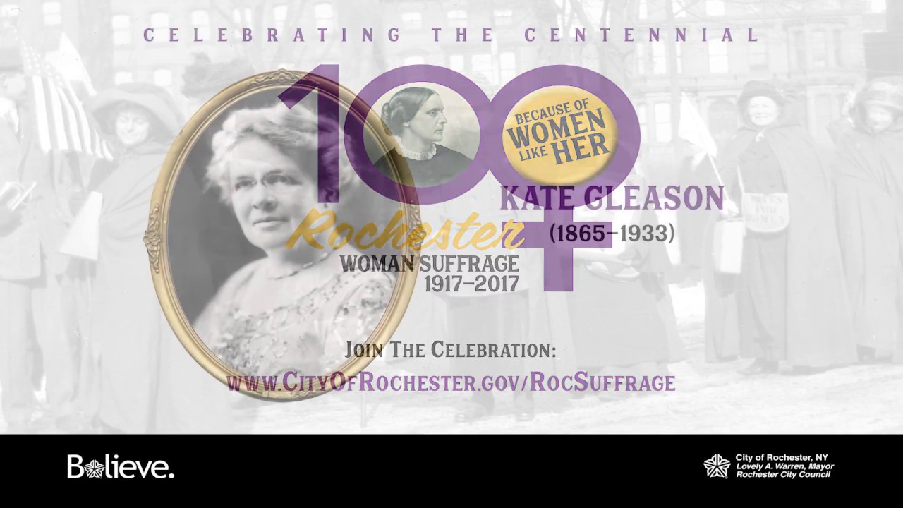 Suffragist Kate Gleason (1865–1933) - YouTube