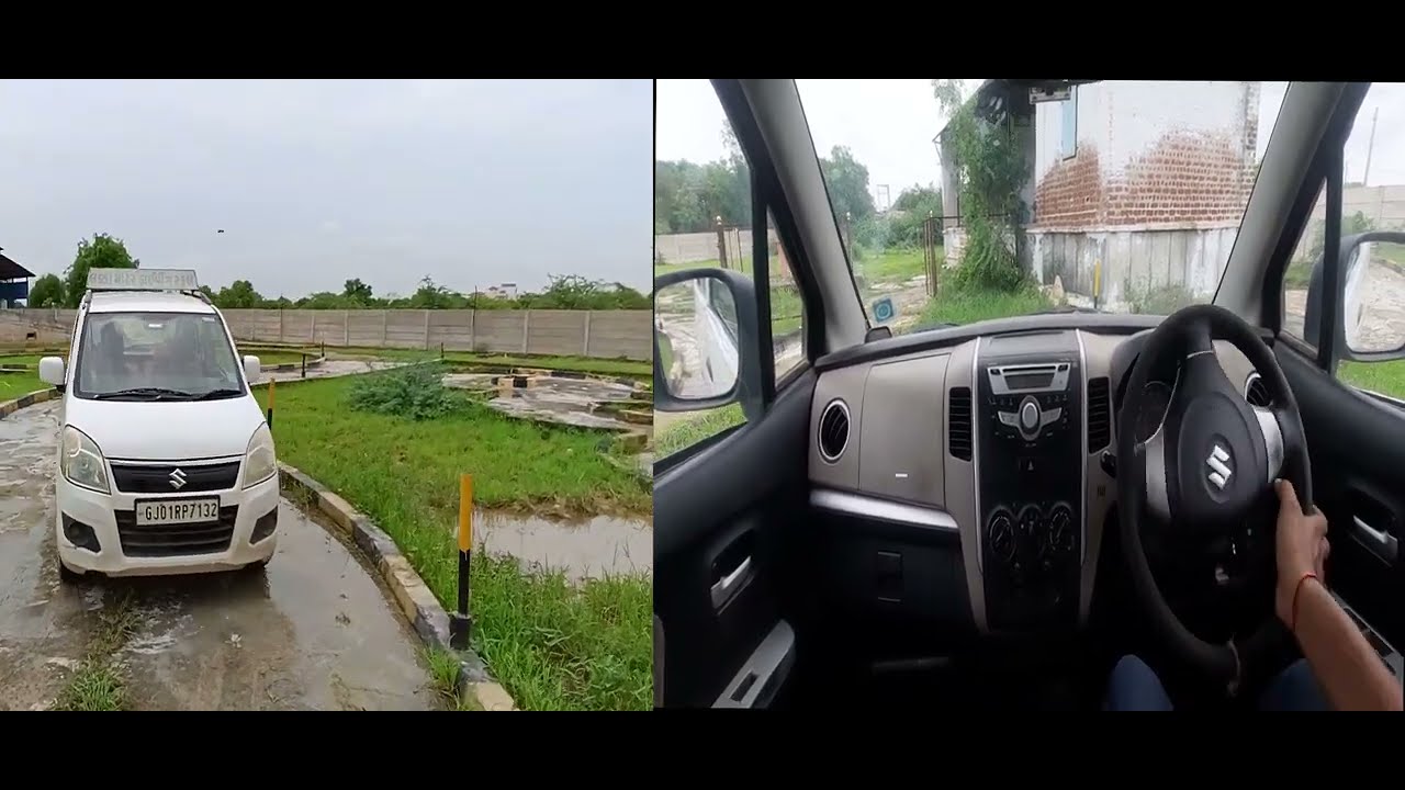 Reverse S Test | RTO DRIVING TEST | TEST TRACK - YouTube