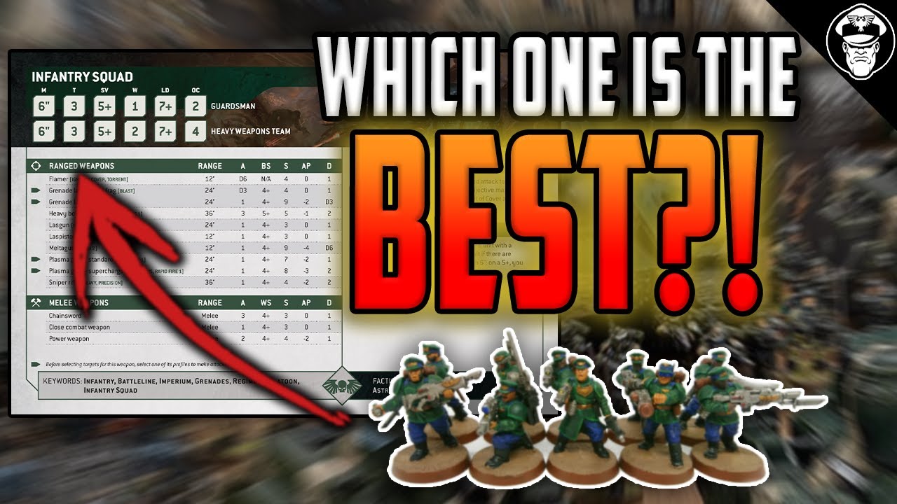 What is the BEST Guard Battleline Infantry? | Astra Militarum ...