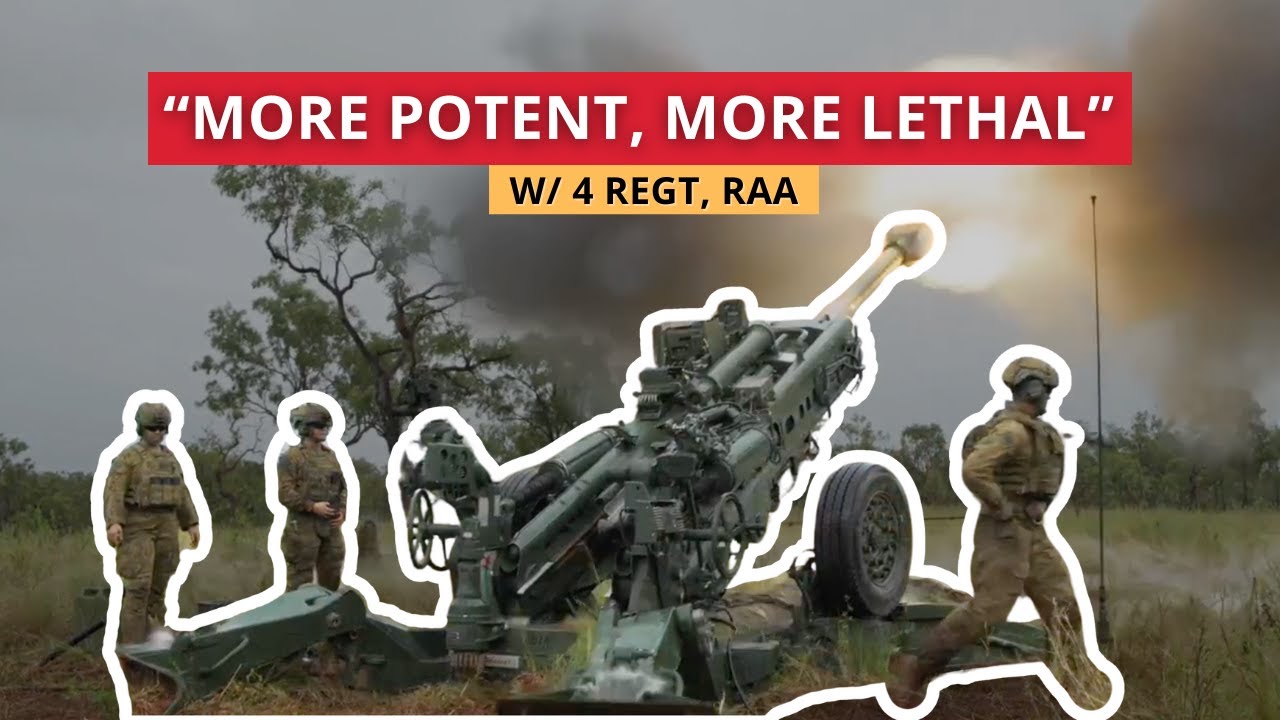 4th Regiment Royal Australian Artillery bringing the noise 💥💥💥 - YouTube